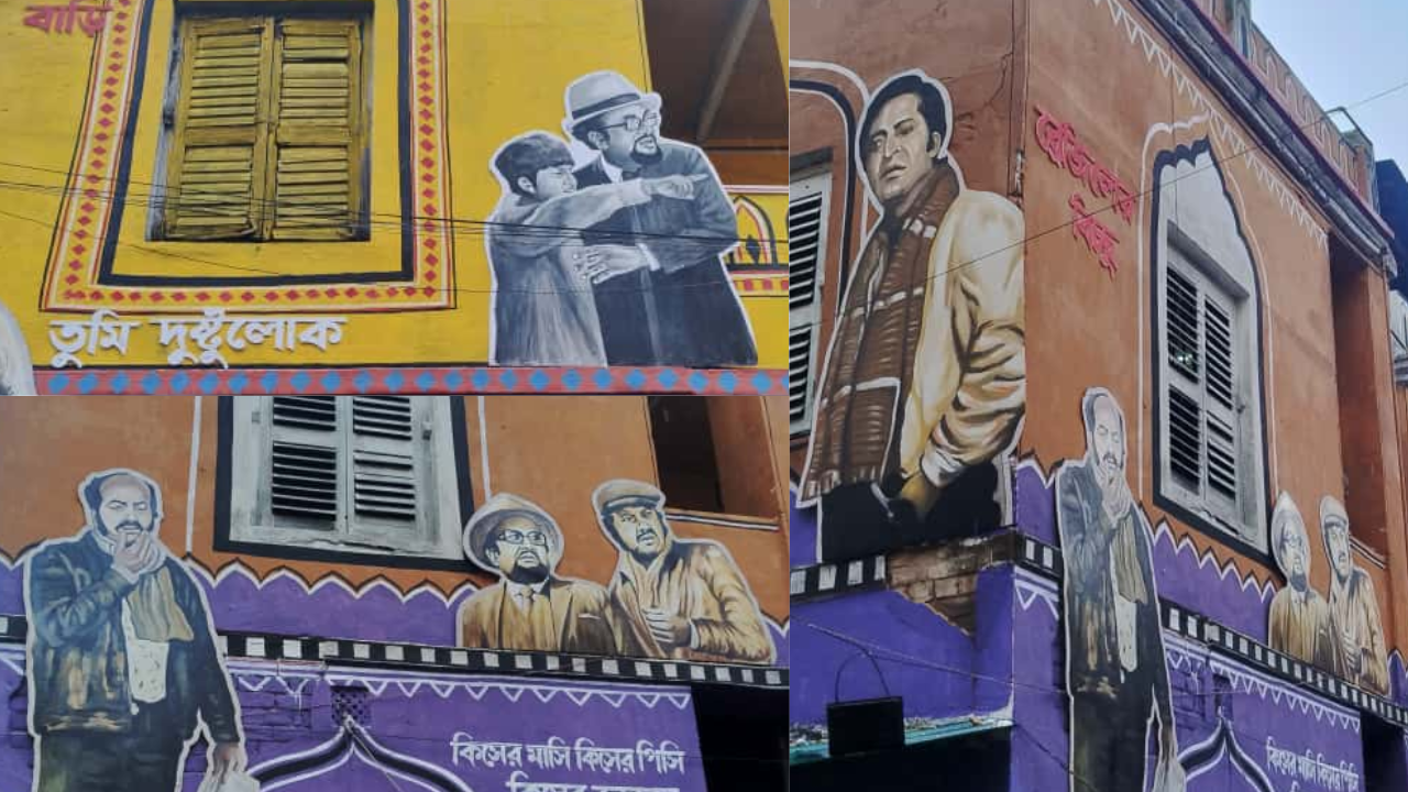 Durga Puja in Kolkata celebrates Satyajit Ray movie 'Sonar Kella' and ...