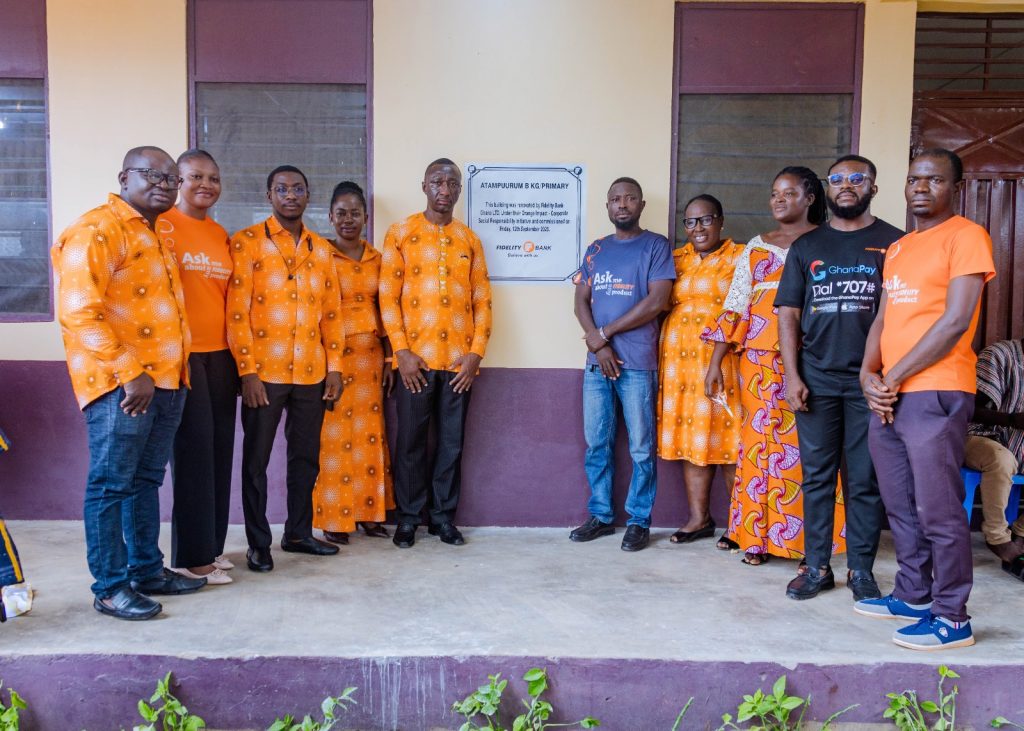 Fidelity Bank commissions Atampuurum B KG/Primary School in Bolgatanga