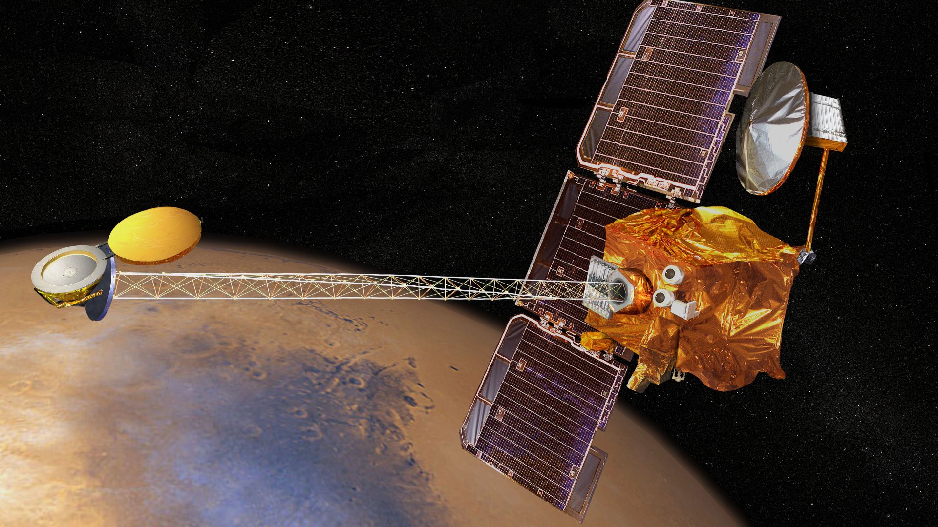 Scientists Uncover Mysterious Structures Hidden Beneath Mars’ Surface