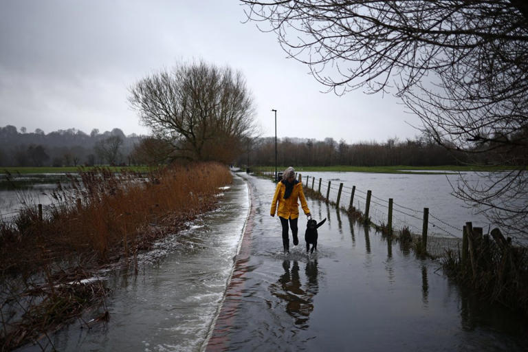 Red flood warnings in place as rain set to batter UK
