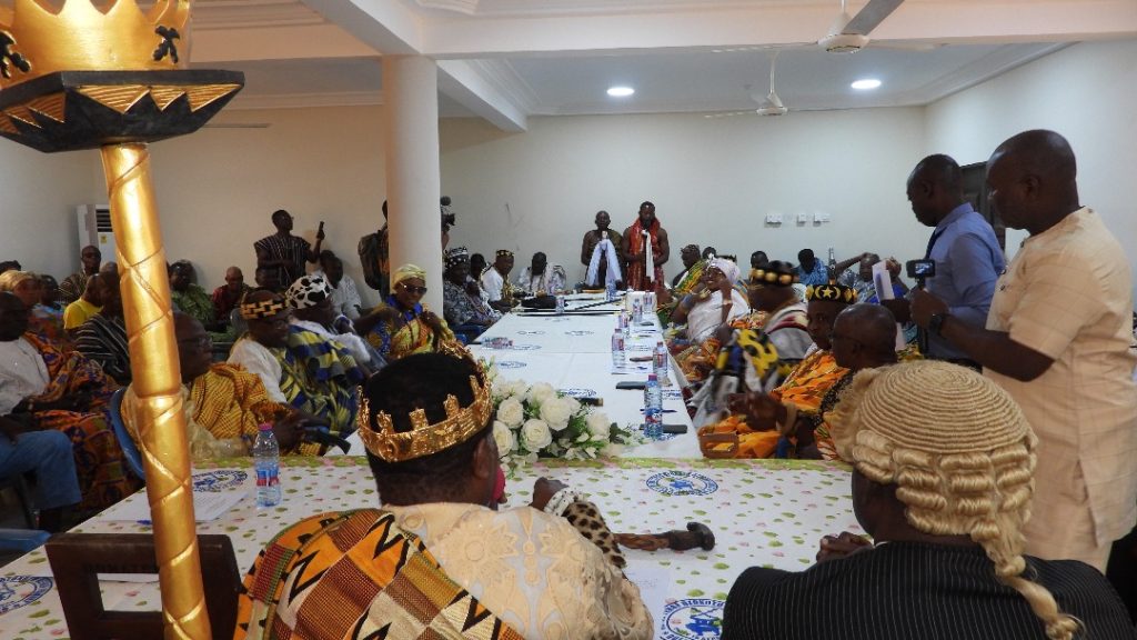 Nine chiefs, two Queen mothers inducted into Amugo-Vego Traditional Council