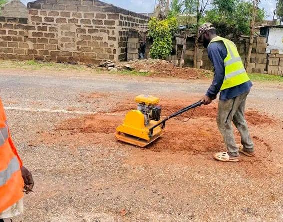 Anloga DCE Launches Road Patching Initiative
