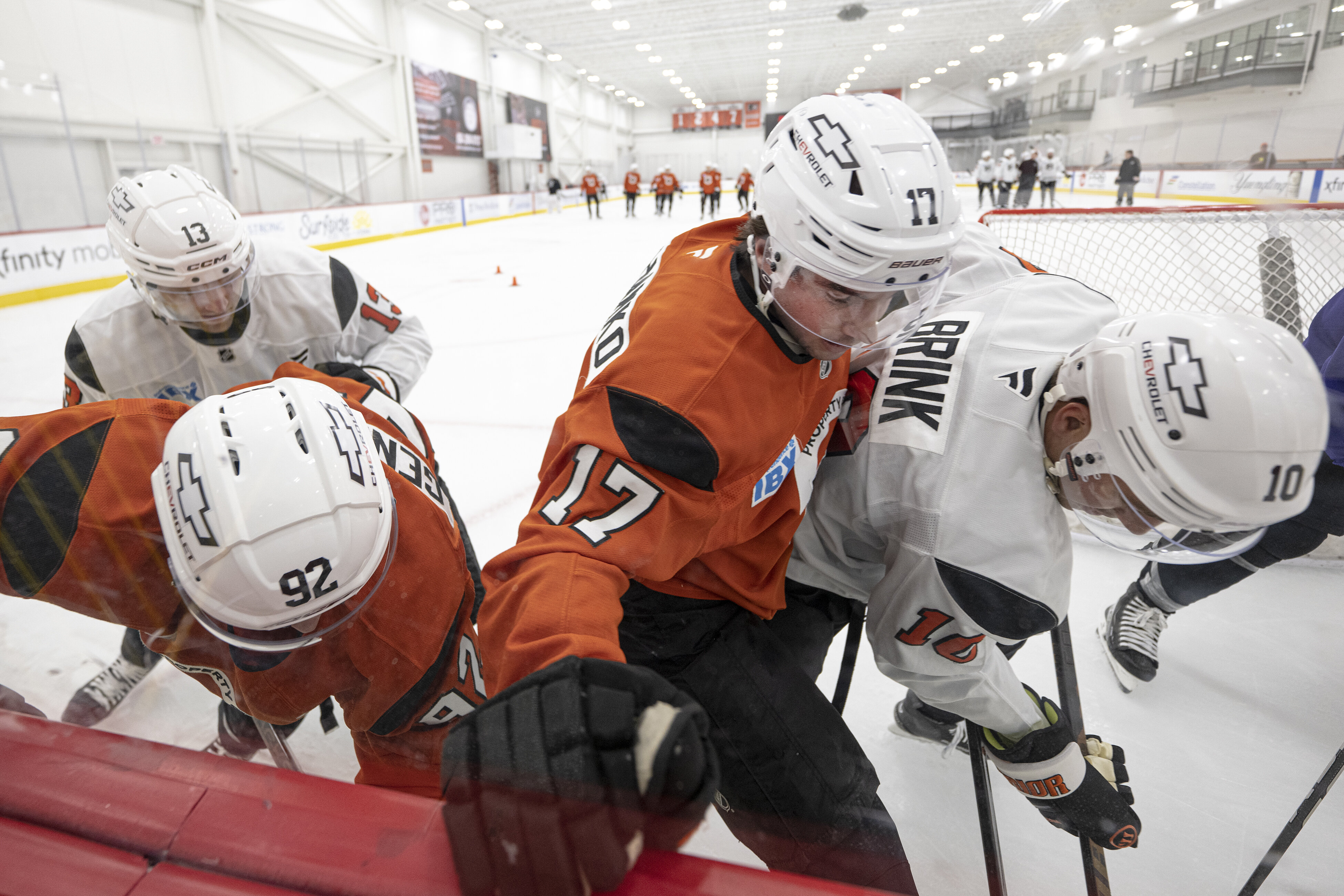 New Flyers coach Rick Tocchet begins to set the tone in the defensive ...