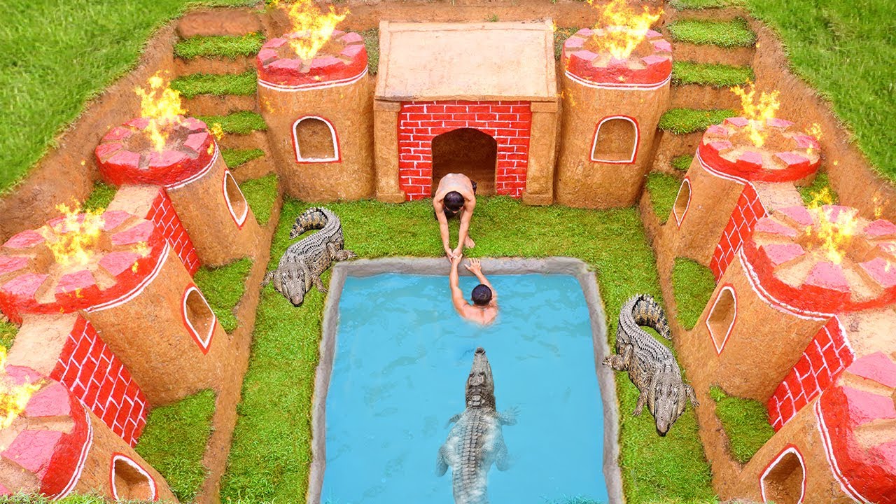 Building an underground temple house