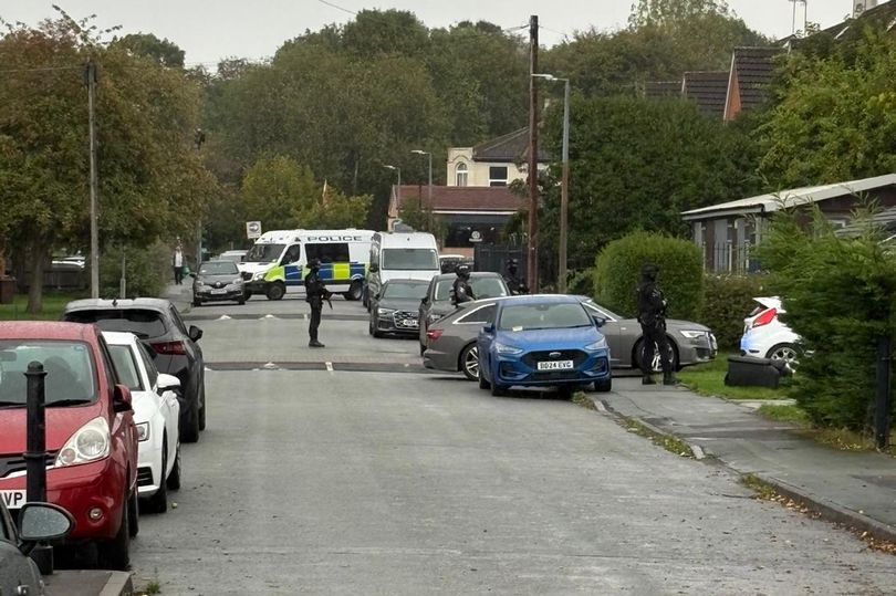 Reason why armed police spotted on Wolverhampton street
