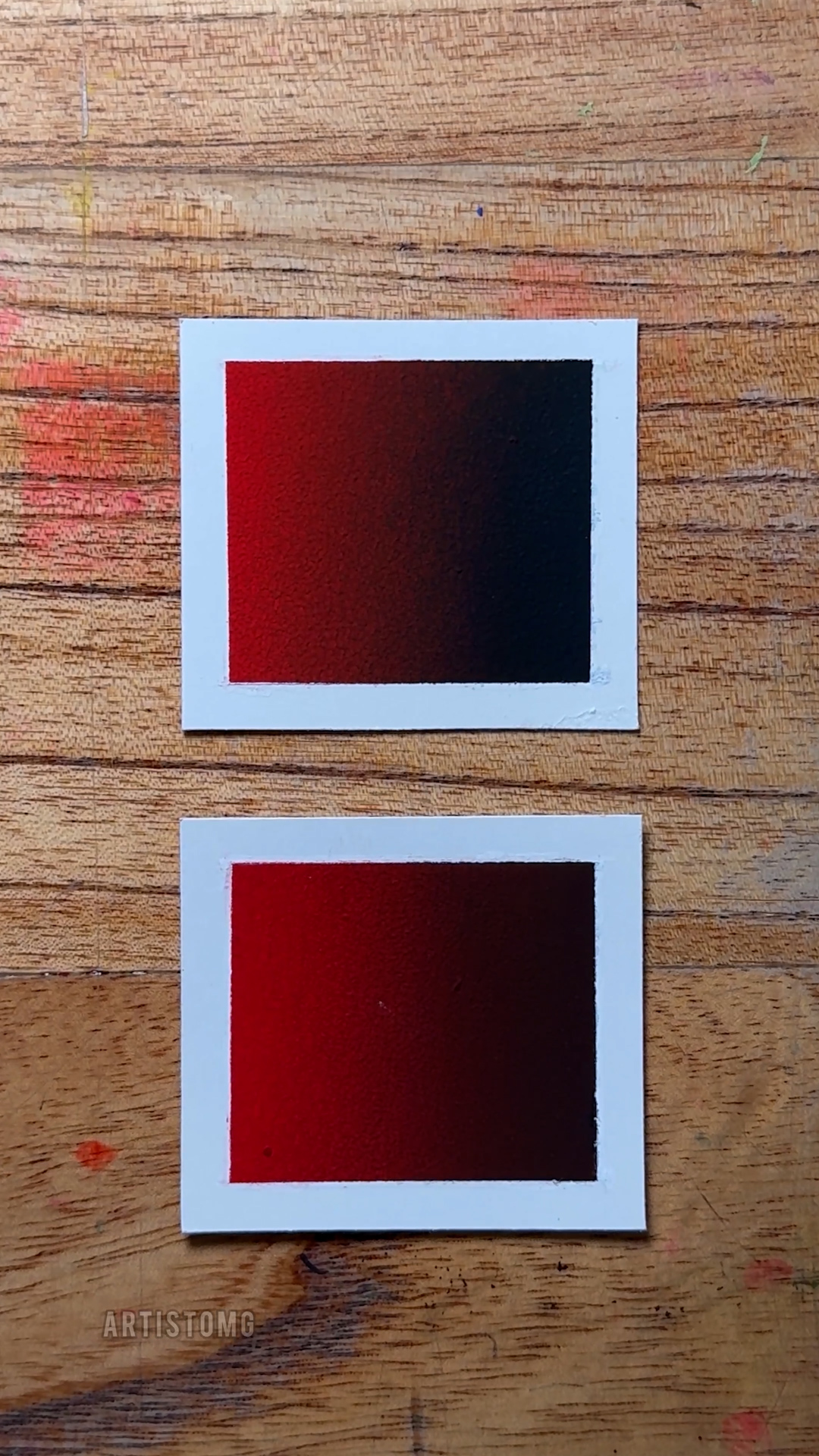 Shades of Red in the Flow of Intensity