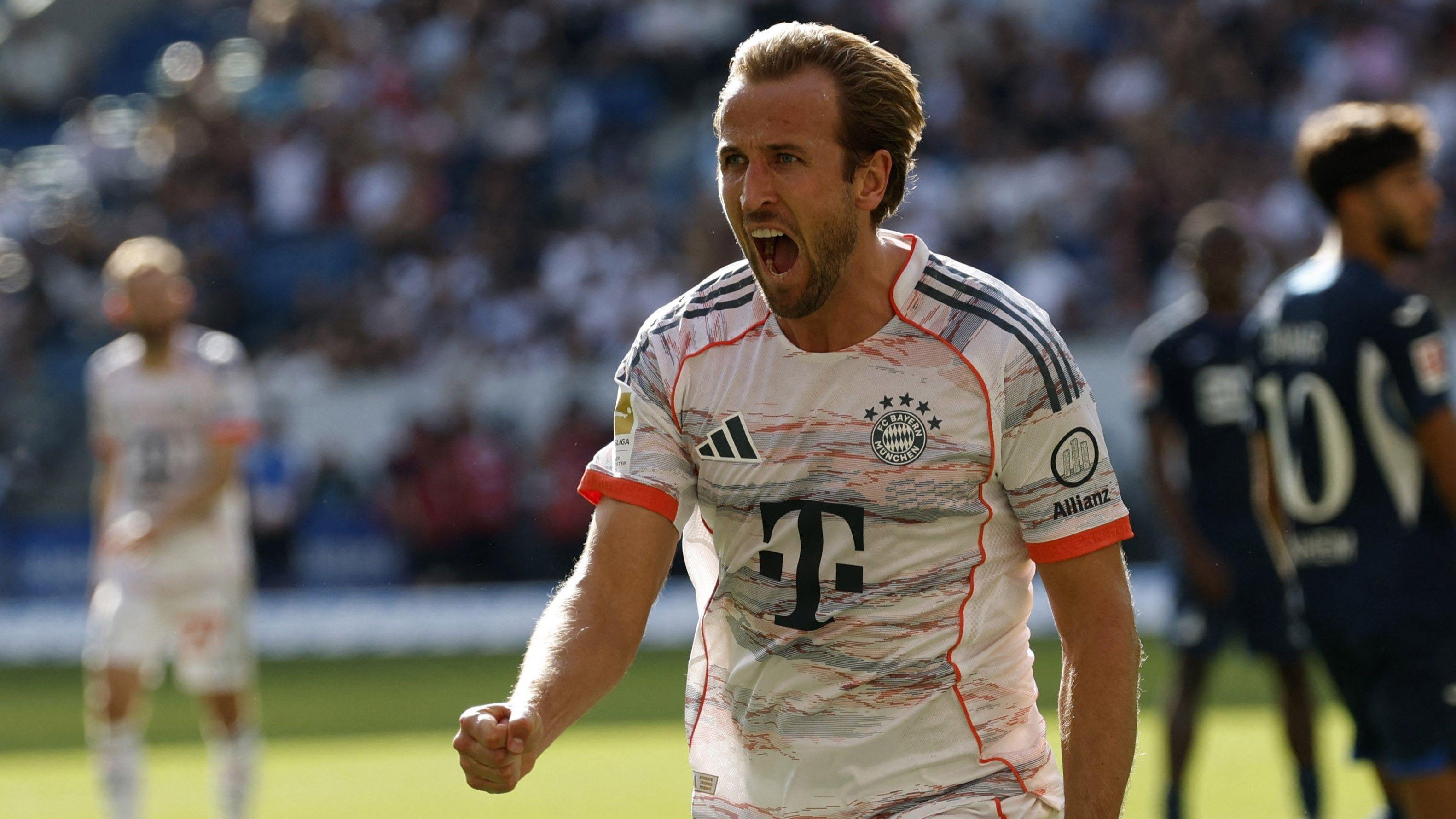 Kane scores hat-trick as Bayern win at Hoffenheim