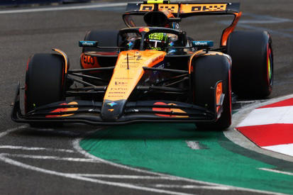 Cómo la clasificación en Azerbaiyán batió el récord de banderas rojas en F1