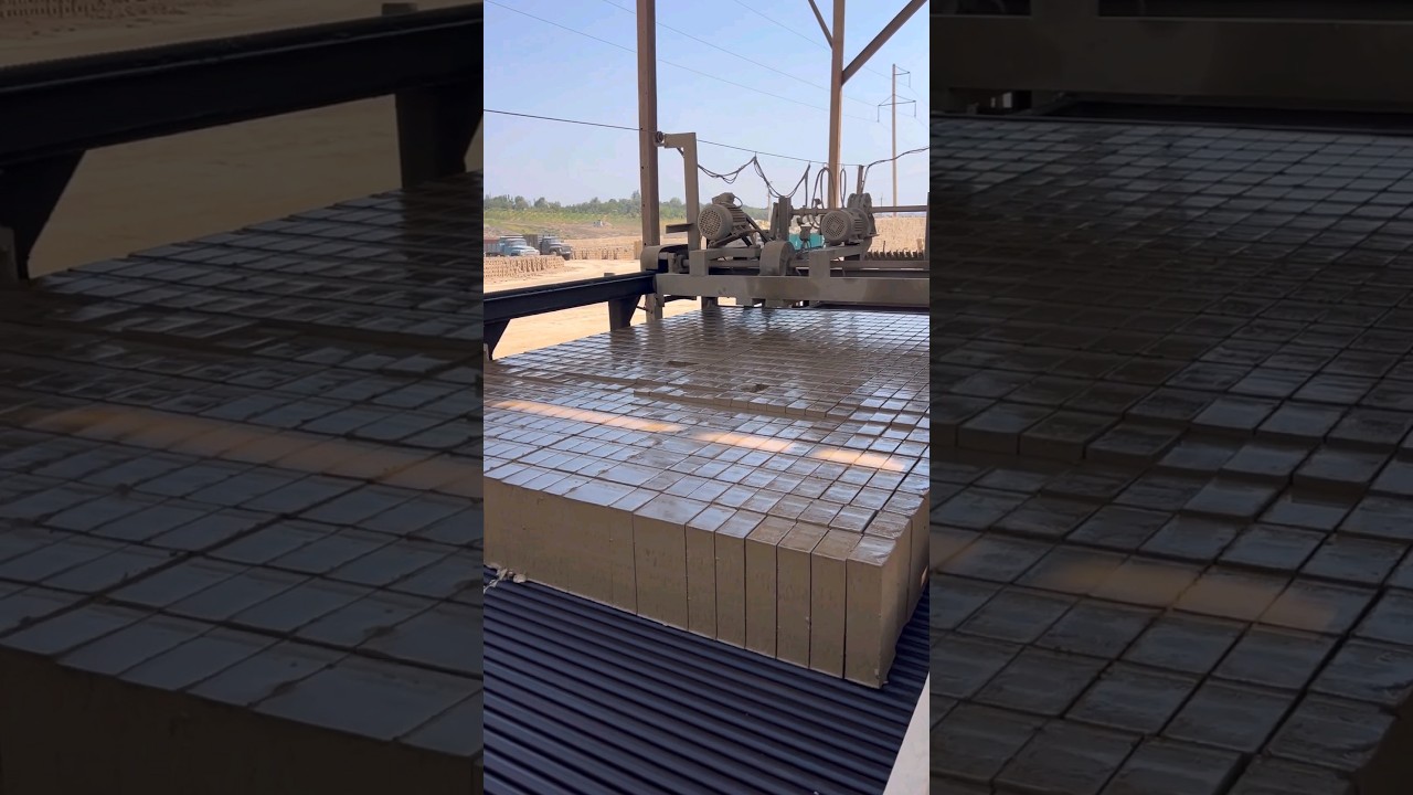 How bricks are made - ASMR edition