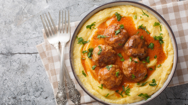 Make Old-School Meatballs Way Simpler With A Store-Bought Packet
