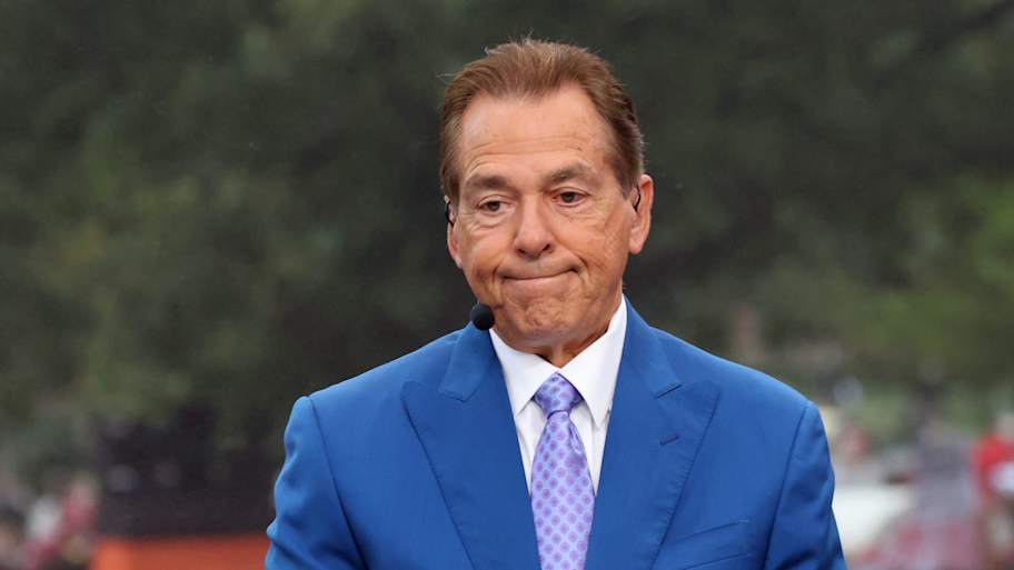 Nick Saban Questions USC Trojans on ESPN's College GameDay