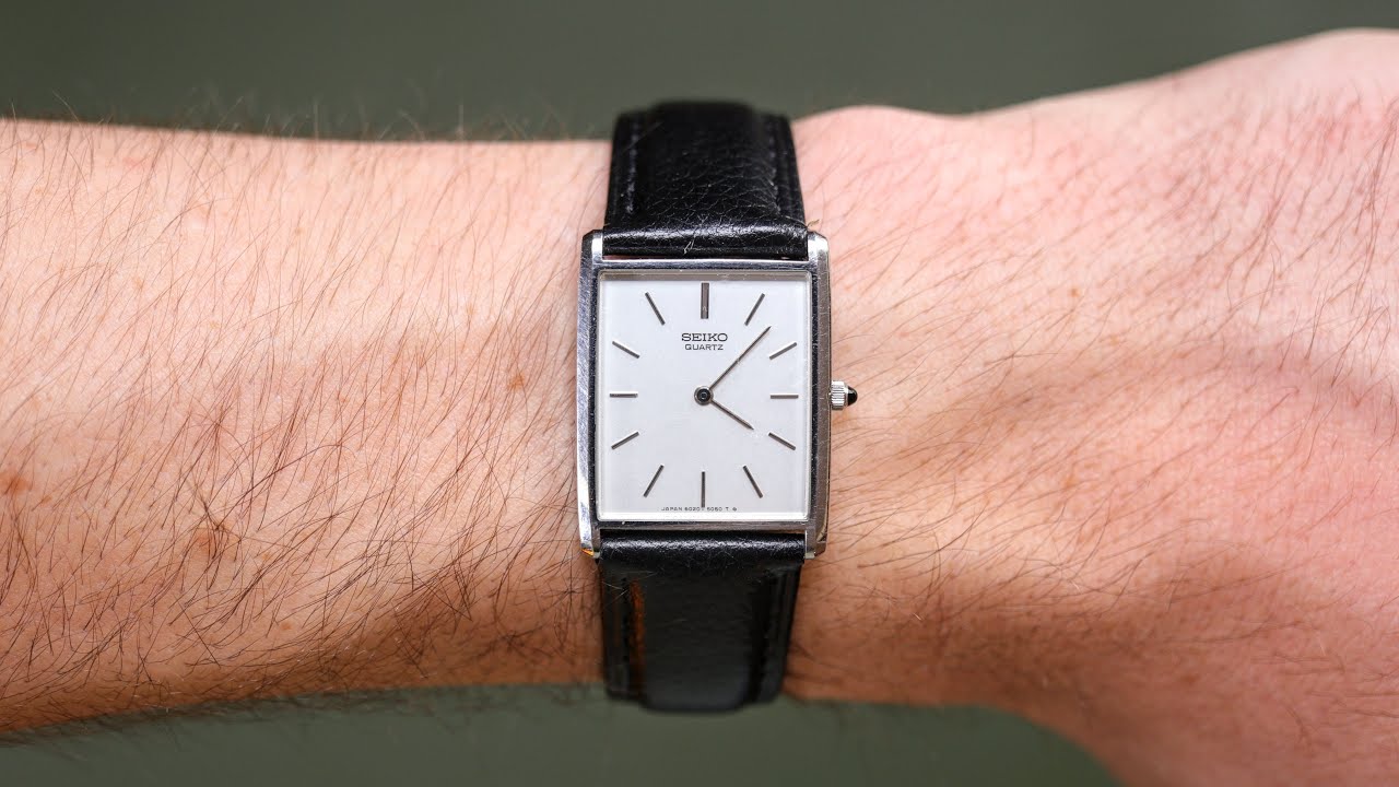 Discovering a vintage Seiko tank watch