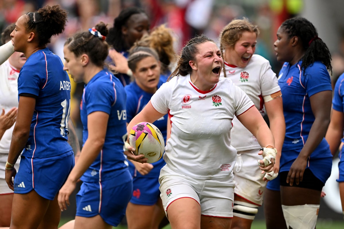 England v France live: Red Roses battle past bitter rivals in Women’s ...