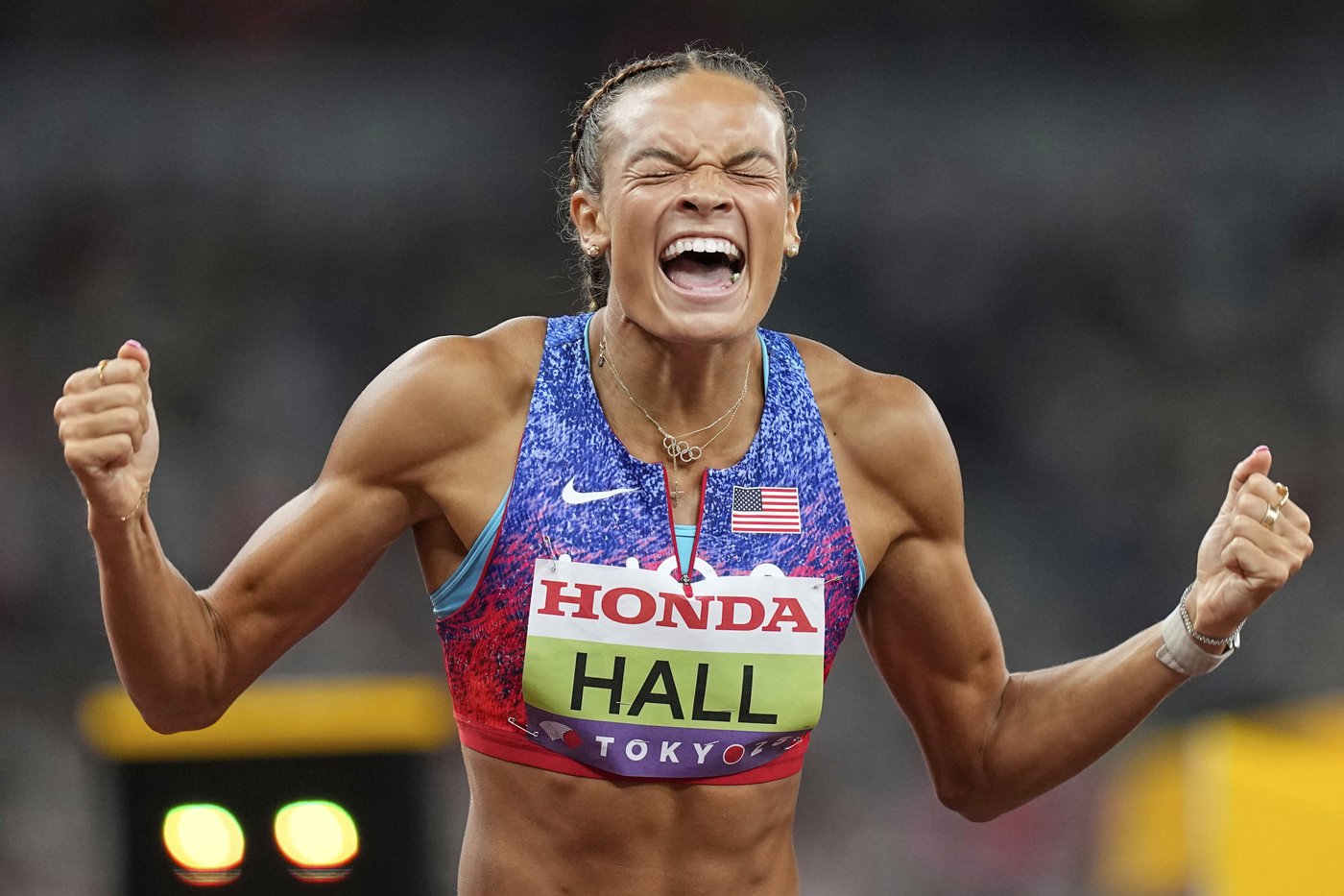 Anna Hall rediscovers love for track, joins Jackie Joyner-Kersee as a ...