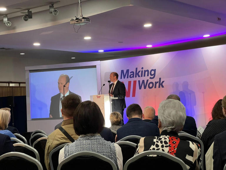 DUP conference: Michelle O'Neill is 'all talk' on being a First ...