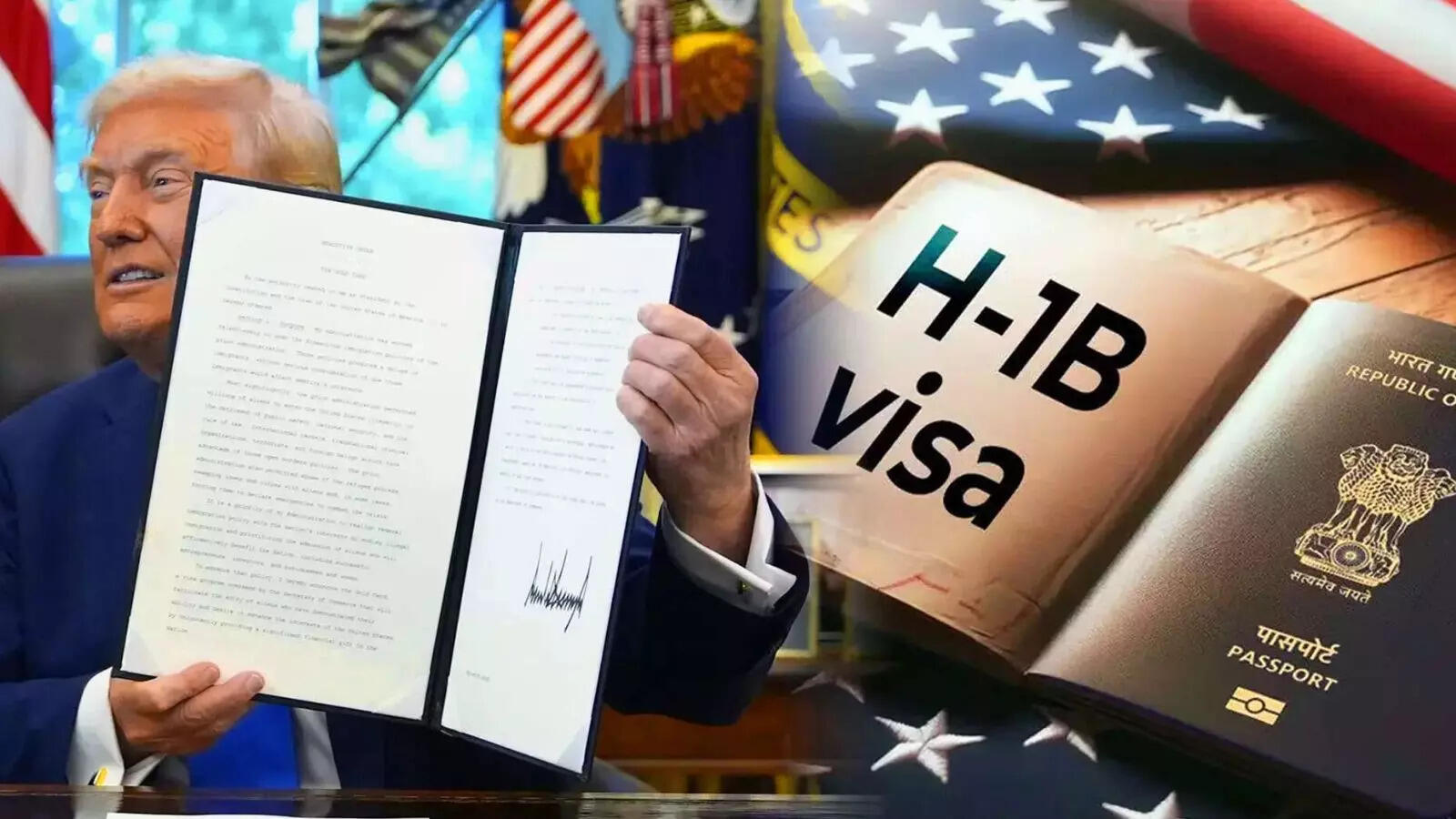 India hits back at Trump’s $100,000 H-1B visa fee as questions grow ...
