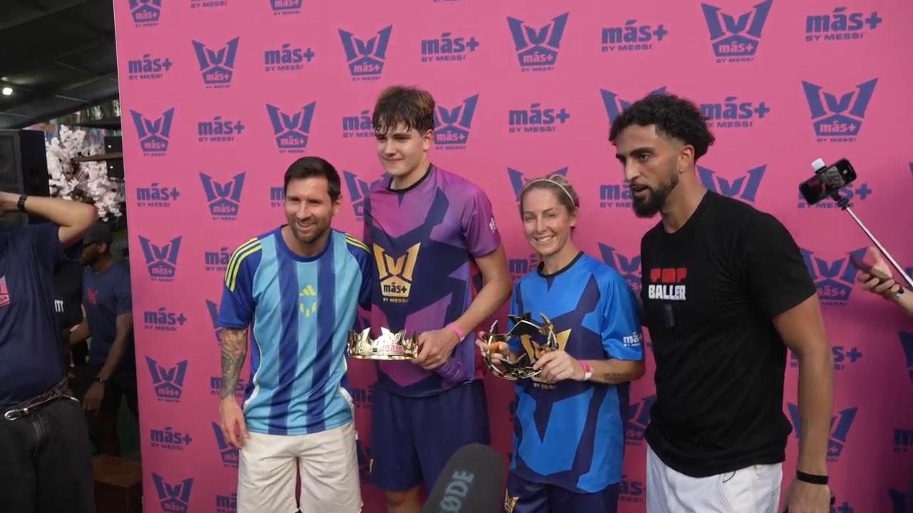 Messi crowns the world’s best 1v1 footballers at Miami event