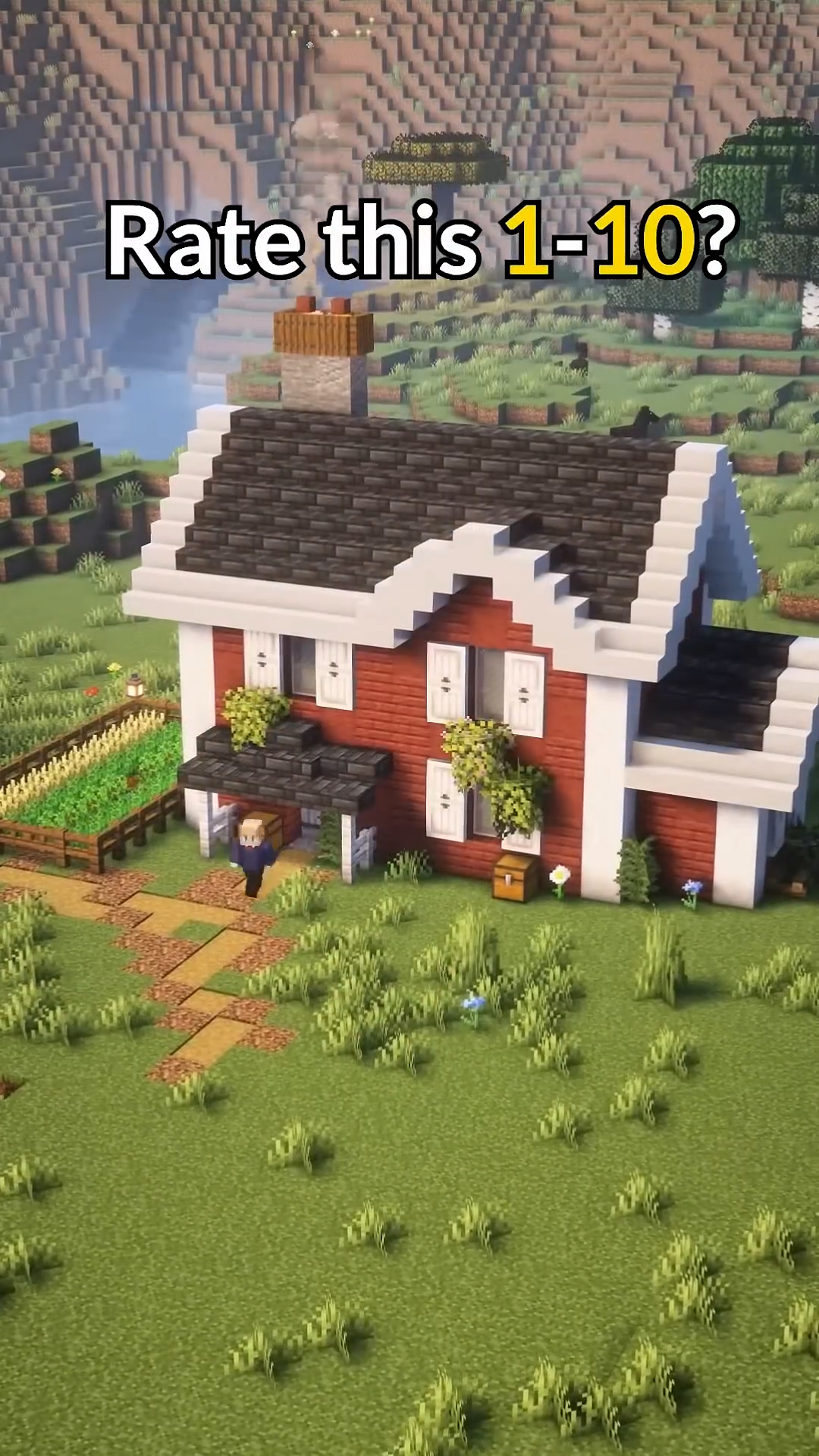 Minecraft Traditional Swedish House Build