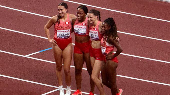 Canada's women's relay team gunning for a world championship medal ...