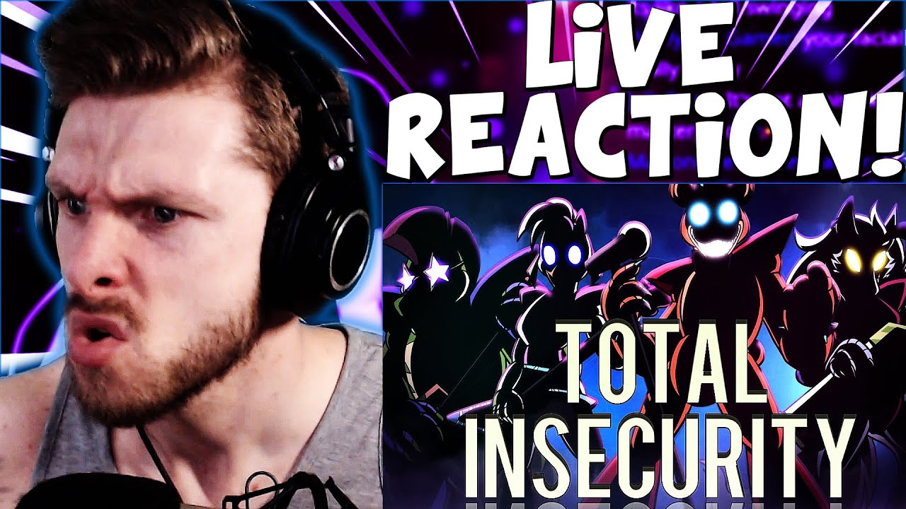 Vapor reacts to FNAF Security Breach song Total Insecurity by Rockit Gaming