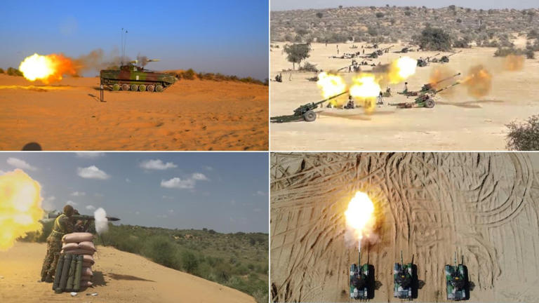 India's Multi Domain Warfare Readiness: Army Conducts 'Amogh Fury ...