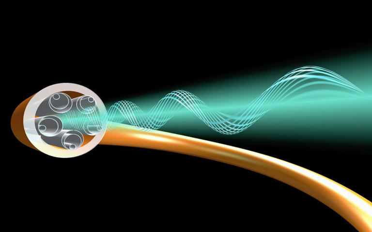 Hollowing Out Fiber Speeds It Up and Keeps Signals Moving