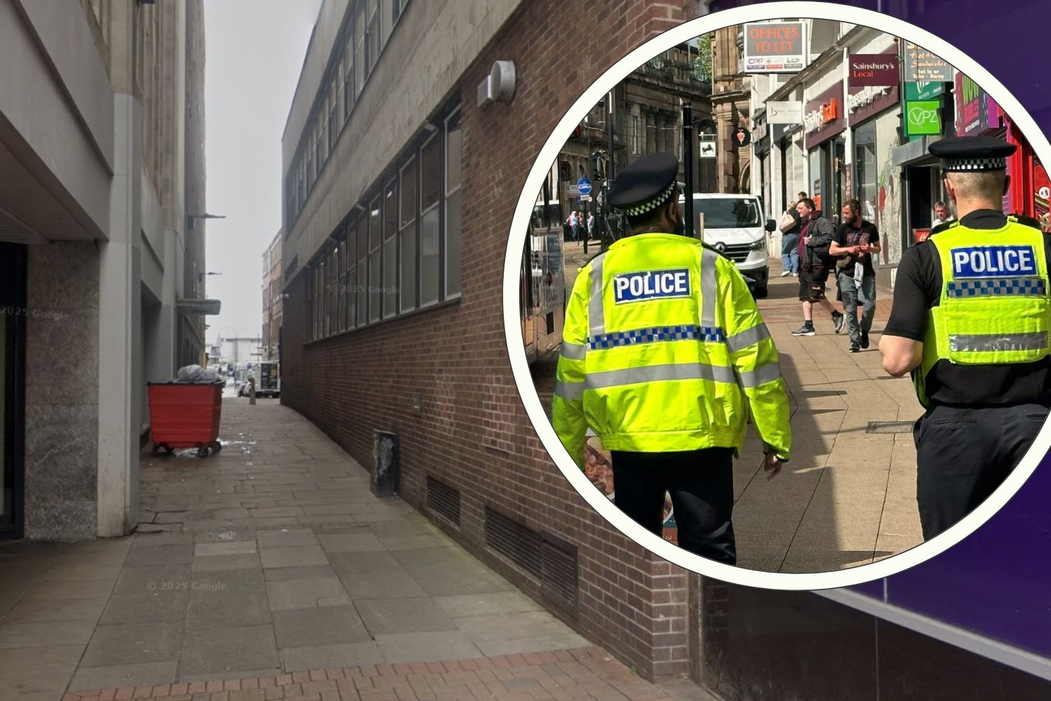 Police scold witnesses to alleged rape in Sheffield last night who ...