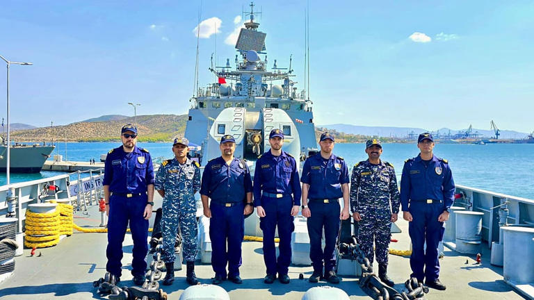 Indian Navy And Hellenic Navy Conclude First-Ever Bilateral Maritime ...