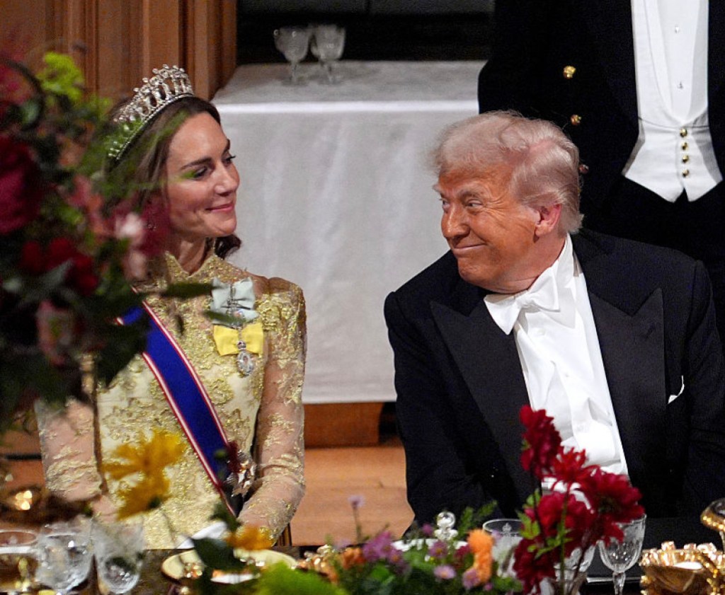 Kate Middleton's Tiara Game is Hair to Impress at State Banquet