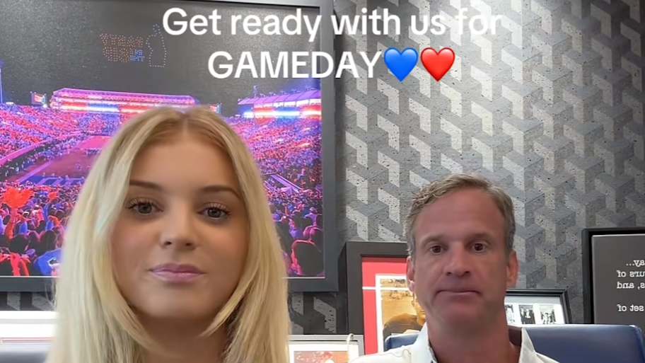 Landry Kiffin does dance, gives dad big hug after Ole Miss upsets bf ...