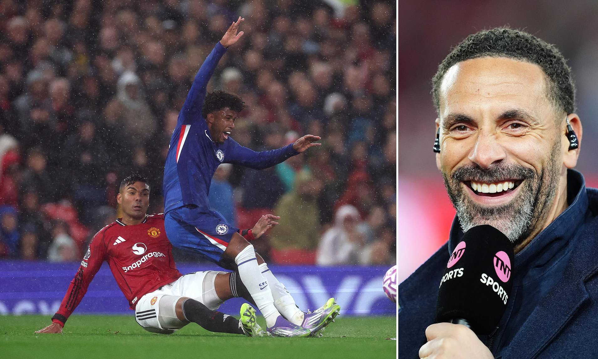 Rio Ferdinand brands Casemiro red card 'HARSH' as Man United star goes ...