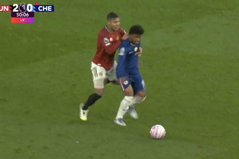 Man Utd's Casemiro sent off after second yellow card despite 'winning ...