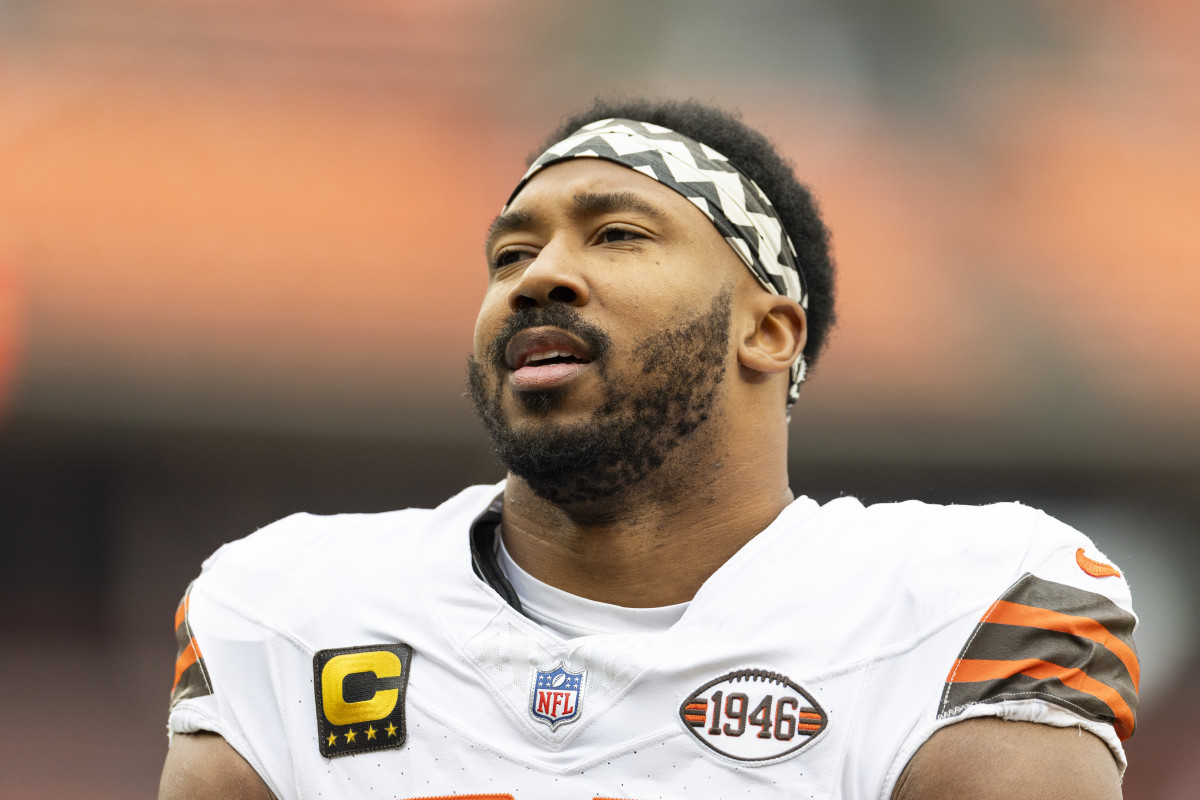 Browns Announce Myles Garrett Update Ahead of Steelers Game