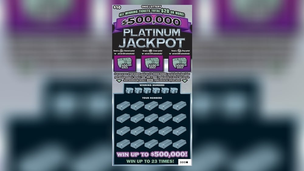 $500K winning scratch-off ticket sold in Miami Valley