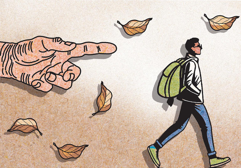 The young regret their actions; the old, their inaction