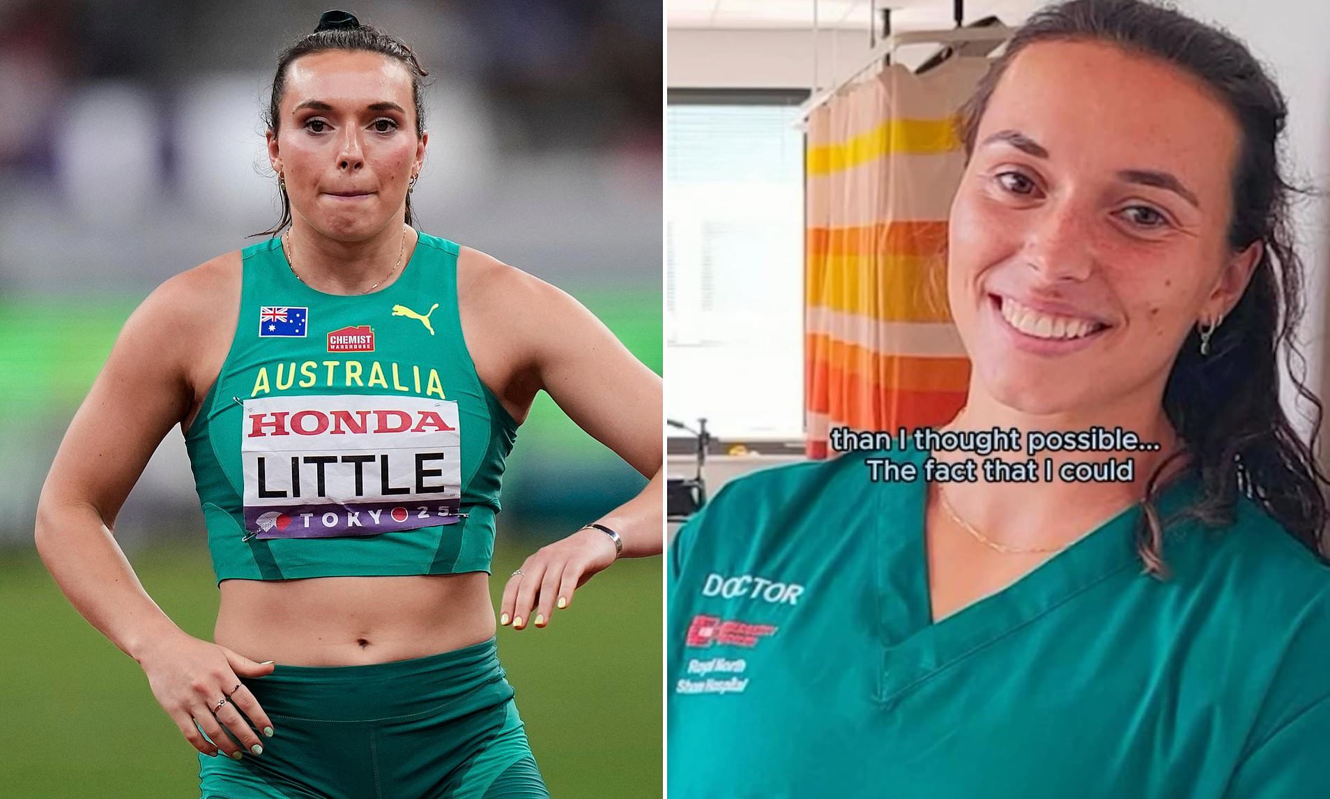 Sydney doctor Mackenzie Little wins medal at World Athletics Championships