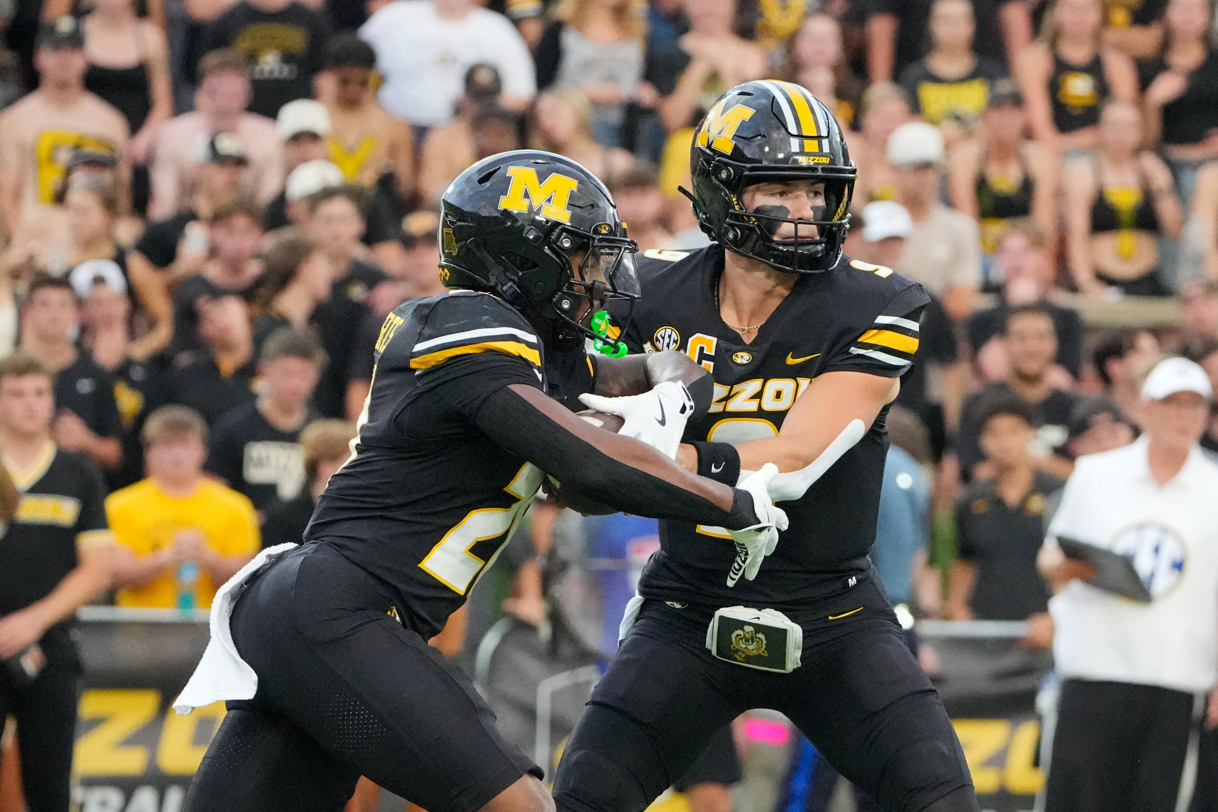 Missouri football pounds way to SEC win over South Carolina: Score ...