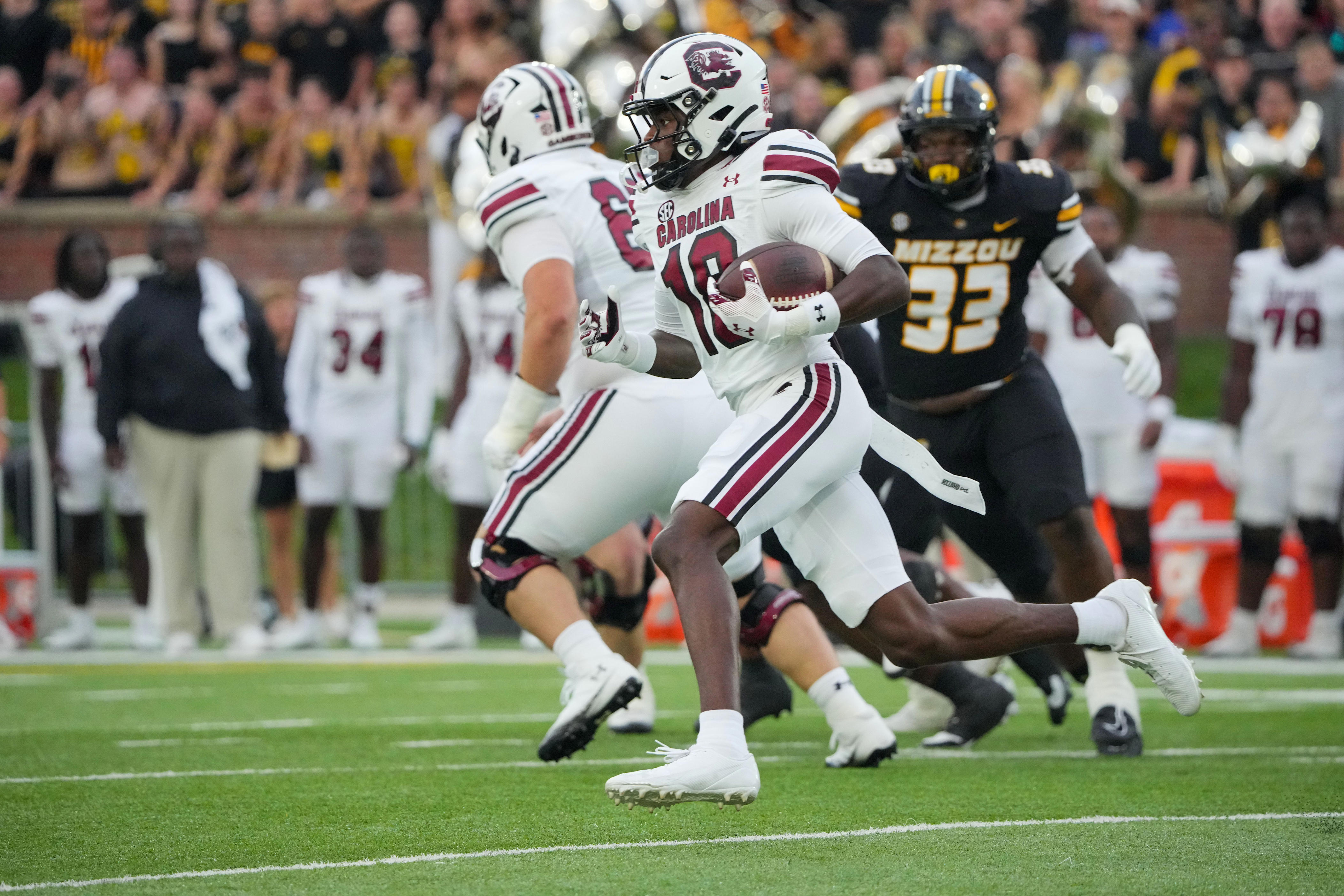 South Carolina football vs Missouri highlights: LaNorris Sellers ...