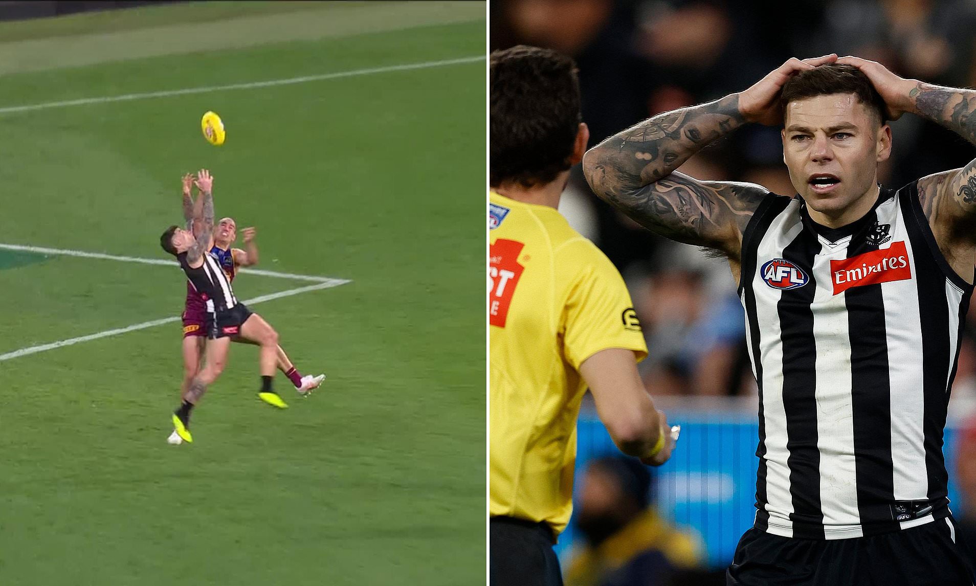 Footy world erupts after non-call shocker in AFL preliminary final: 'It ...