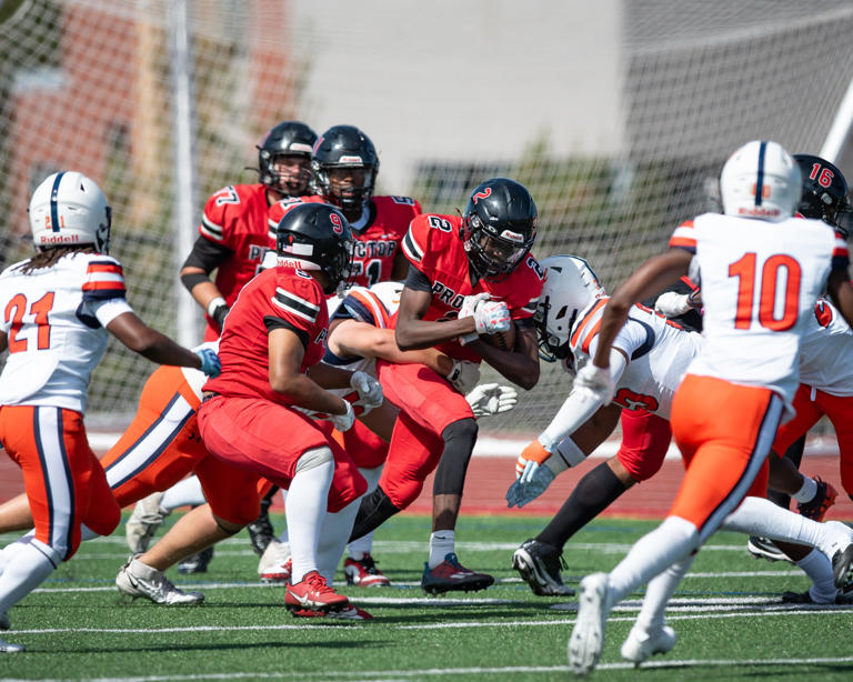 Sindoni leads Liverpool to 42-14 football victory over Proctor's Raiders