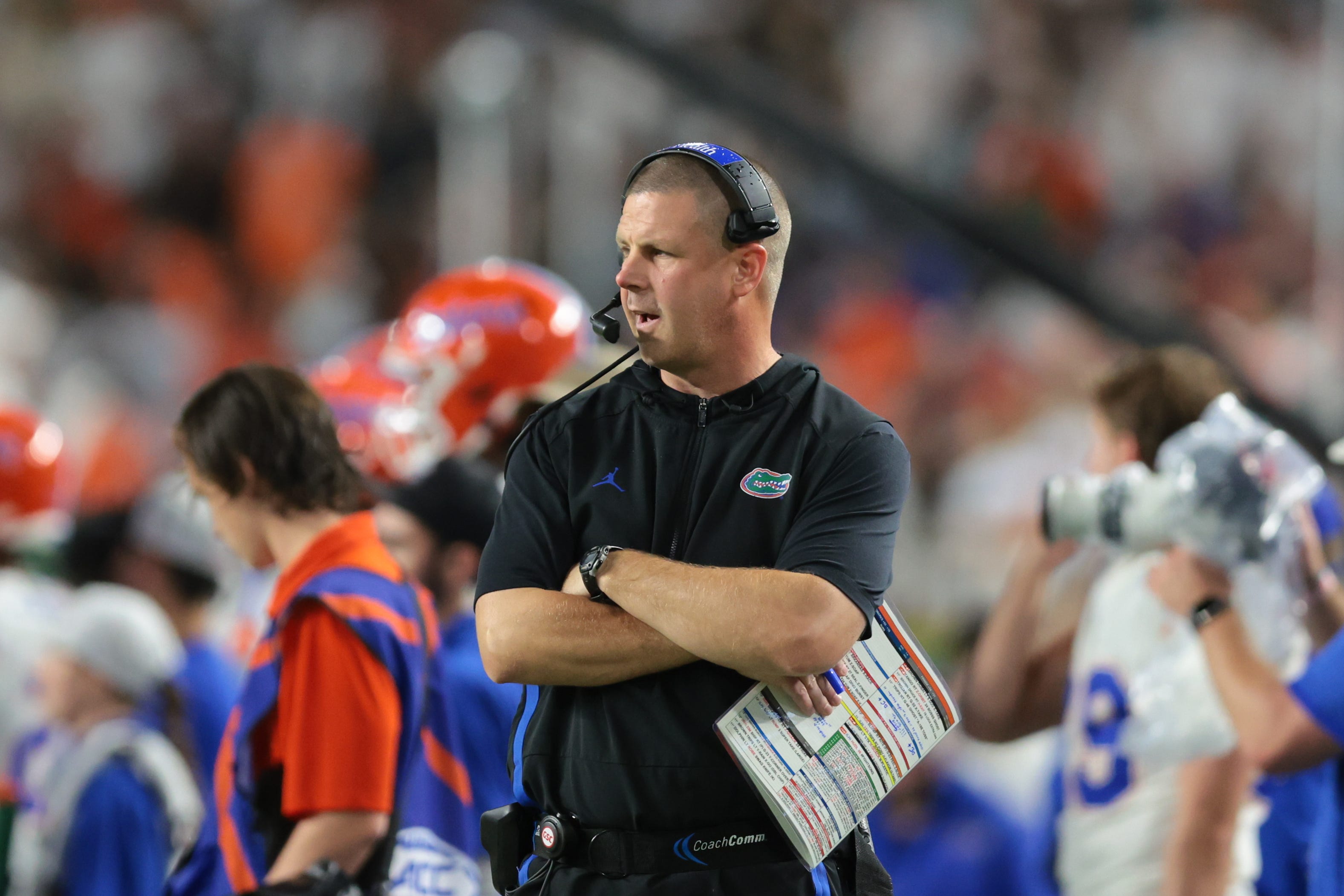 Florida football coach Billy Napier explains why he kept play calling ...