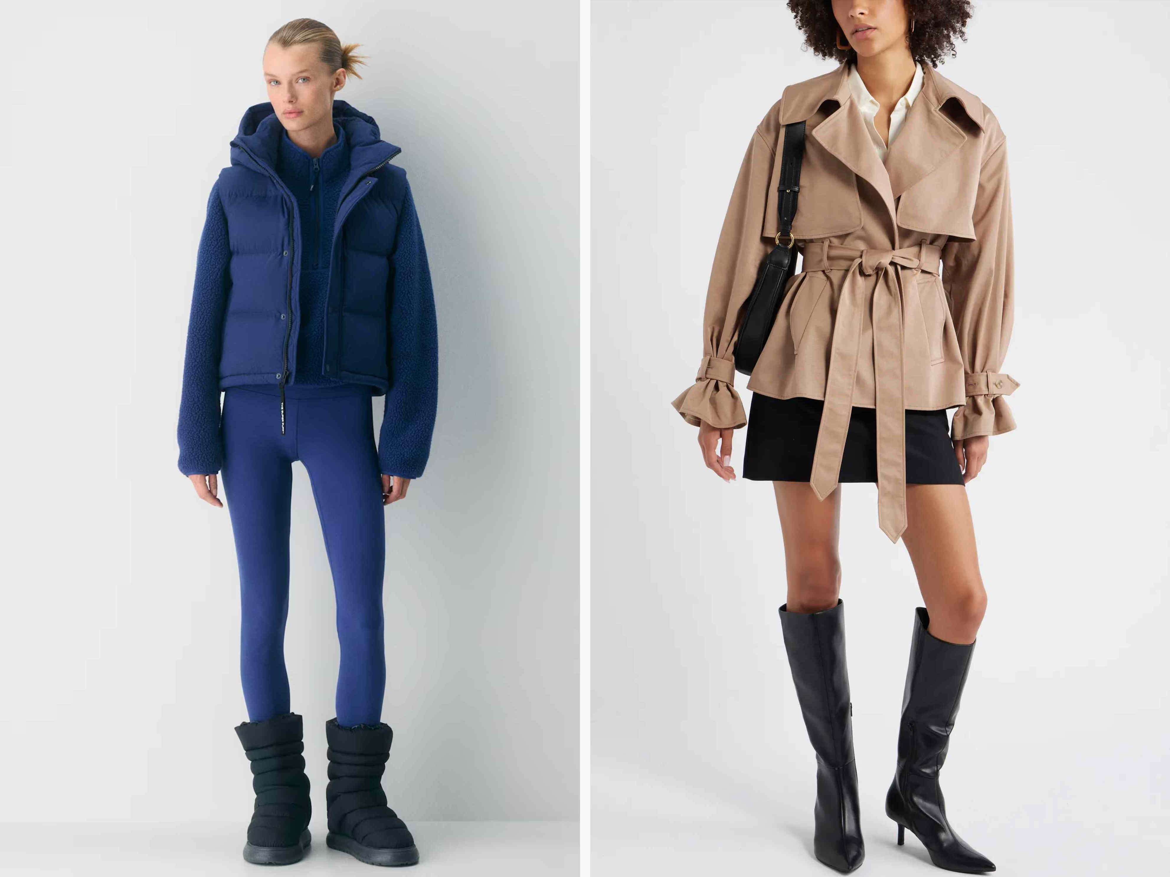 Cropped Trench Coats, Bomber Jackets, and Cozy Vests Are Everywhere ...