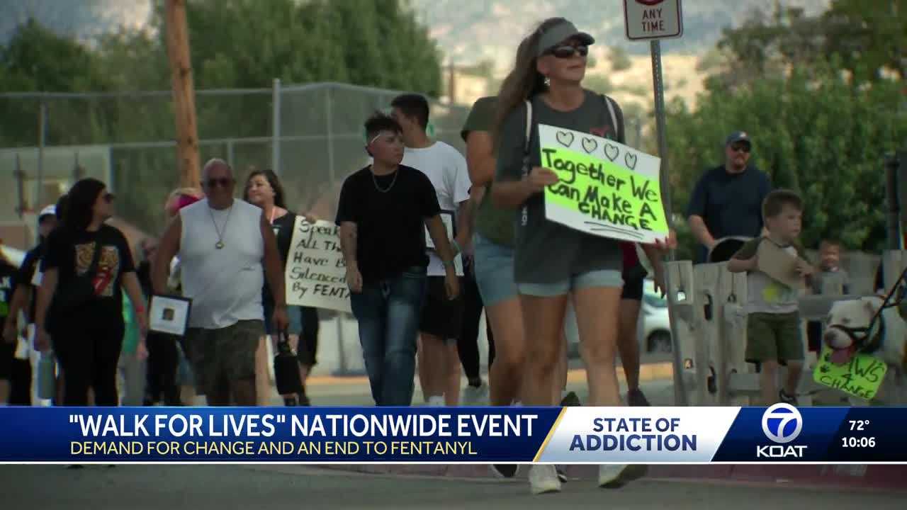 ‘Walk for Lives’ event unites New Mexico communities against fentanyl