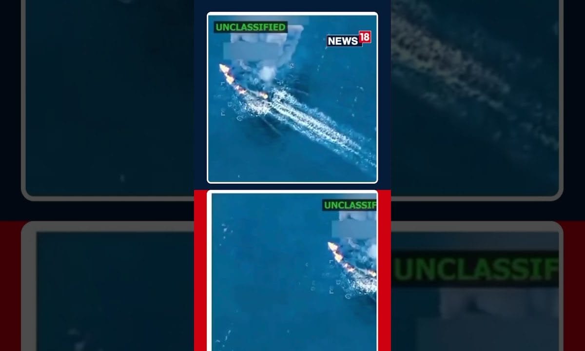 US Strikes Third Alleged Drug Vessel Killing 3, Says Trump | US ...