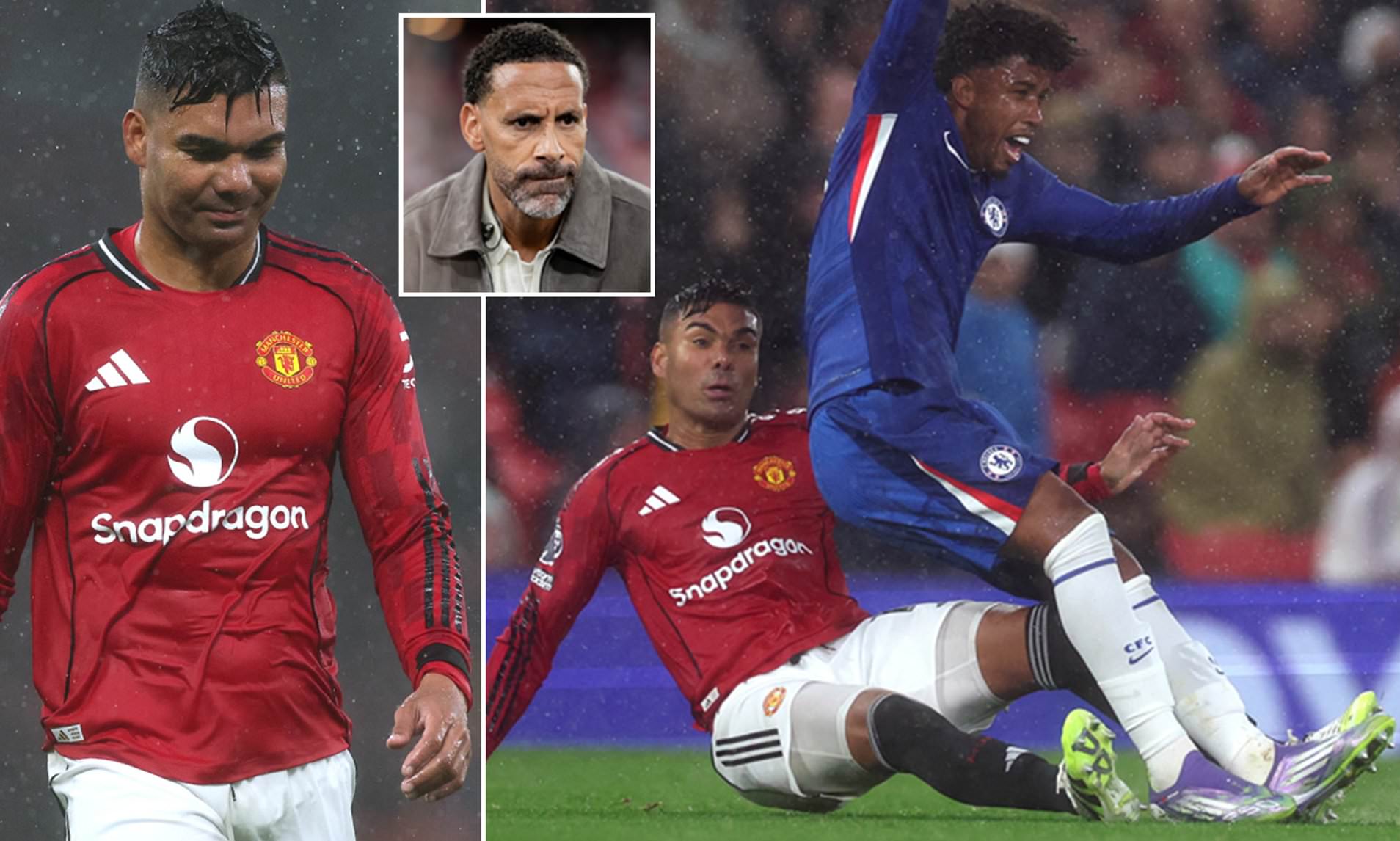 Rio Ferdinand brands Casemiro red card 'HARSH' as Man United star goes ...