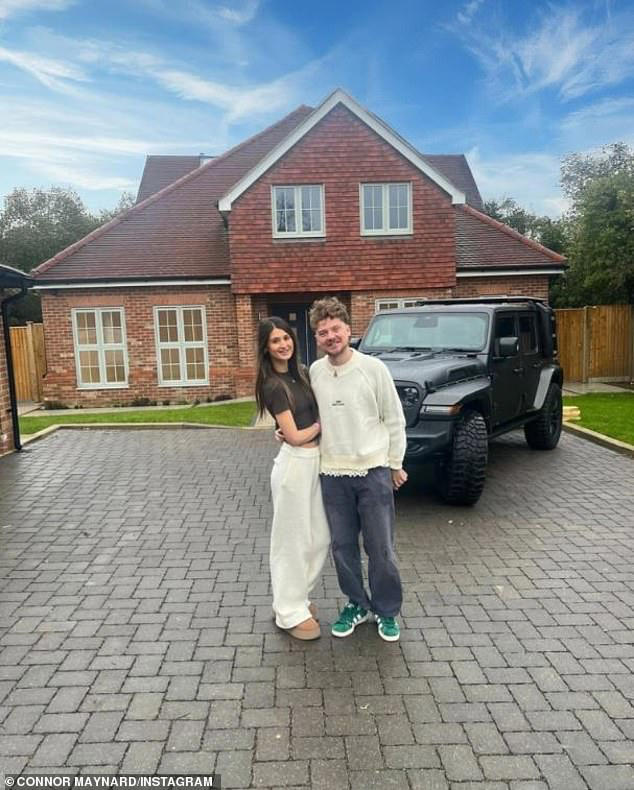 Conor Maynard engaged to girlfriend Kitty Bertrand after paternity test ...