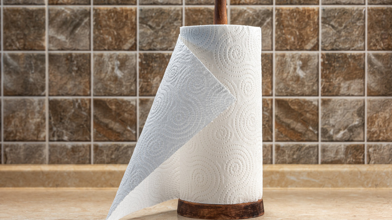 The Genius Paper Towel Holder Hack That'll Instantly Brighten Up Your ...