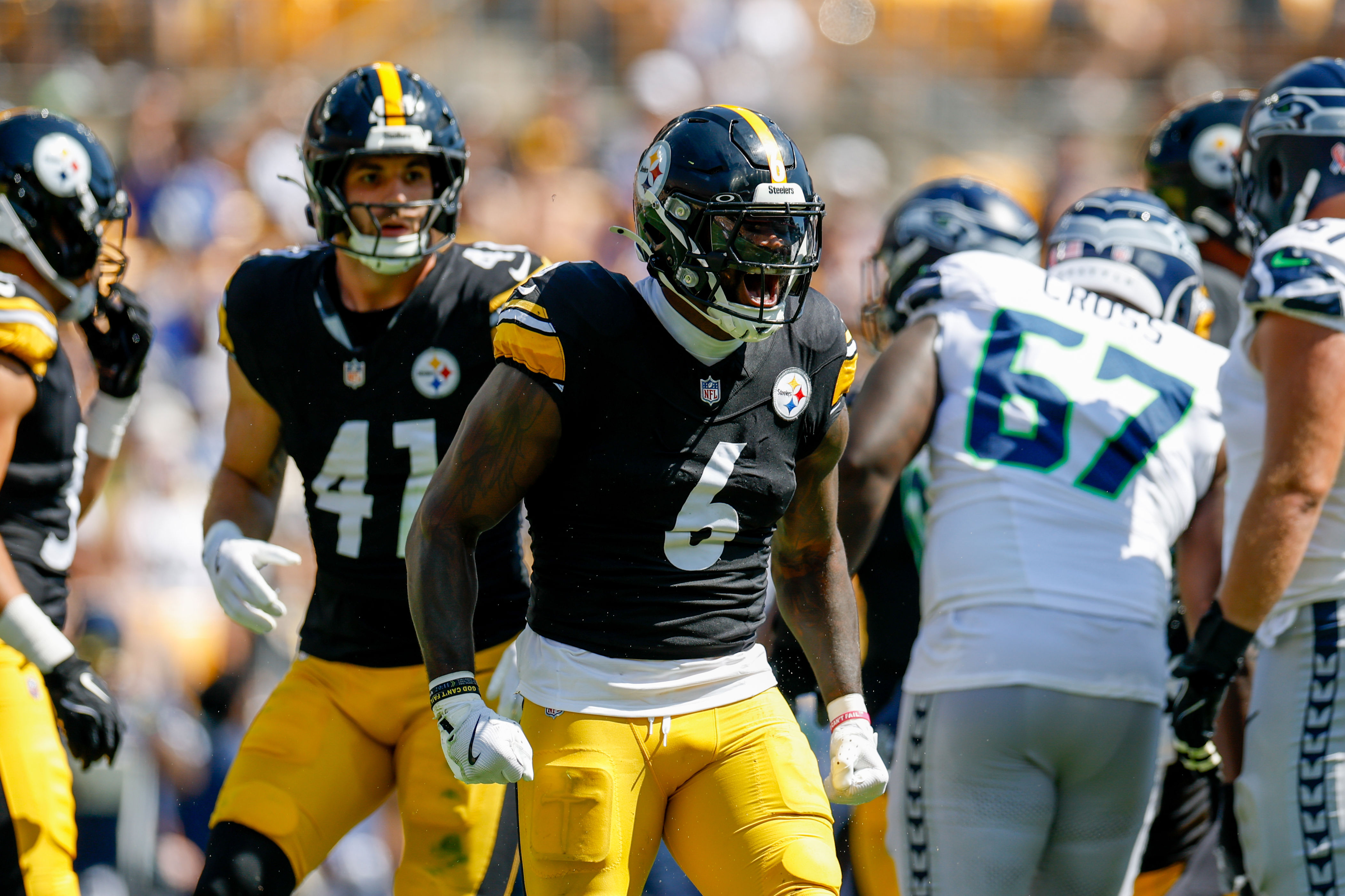 NFL fines Steelers star for uncalled personal foul penalty on Sam Darnold