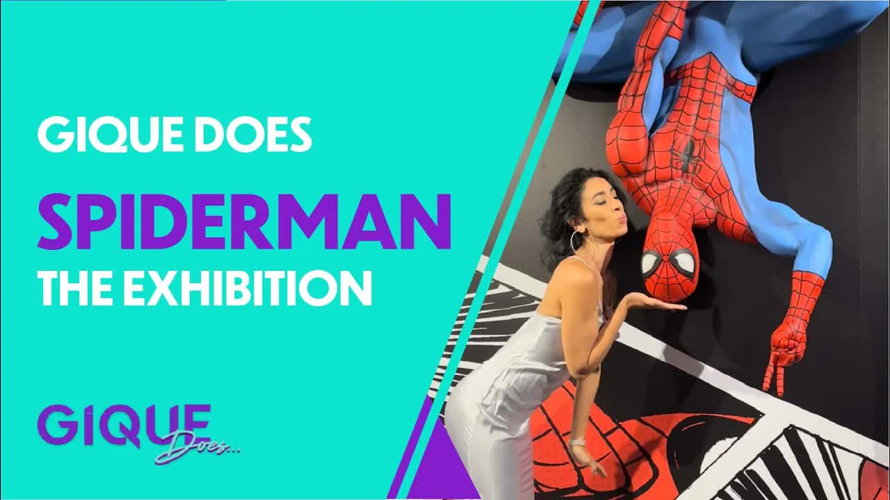 exploring spiderman exhibition at comic-con museum!