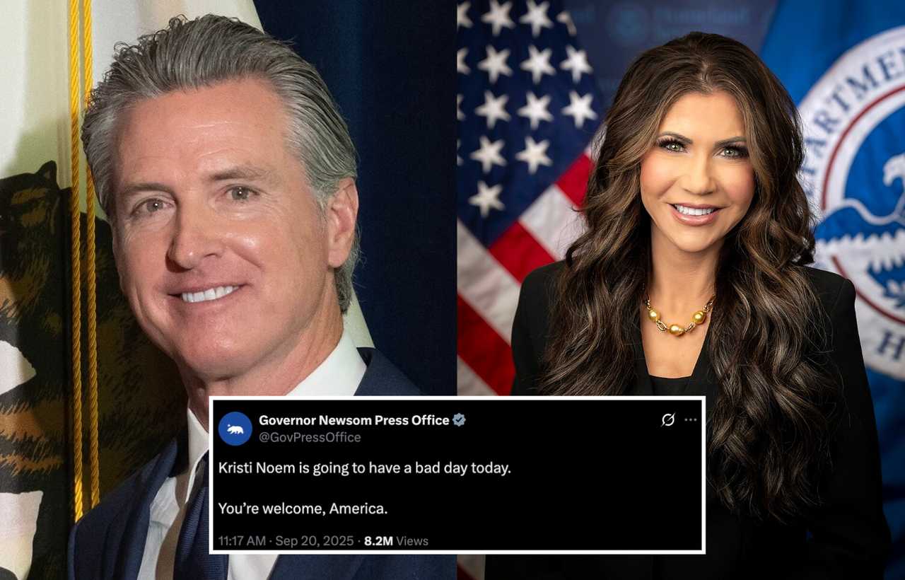 Newsom Press Team’s Noem Slam Explodes Into Secret Service Threat Assessment